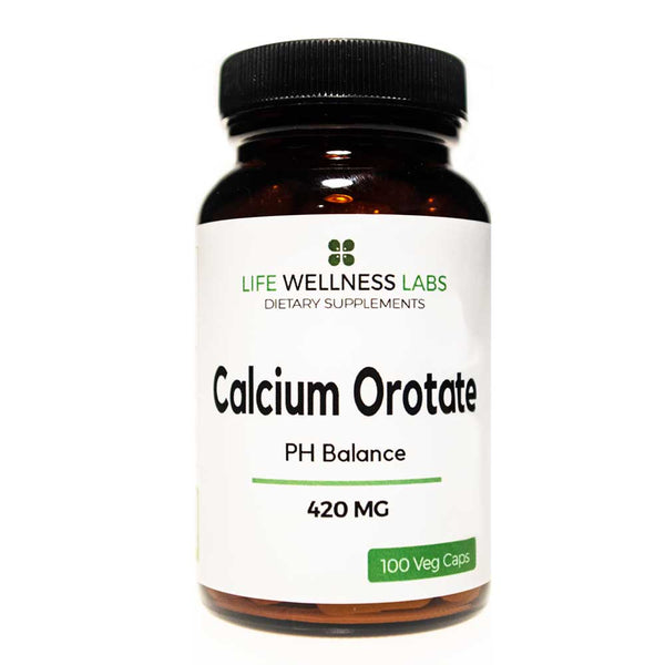 CALCIUM Orotate | Highest Absorbability by Body - Life Wellness Labs